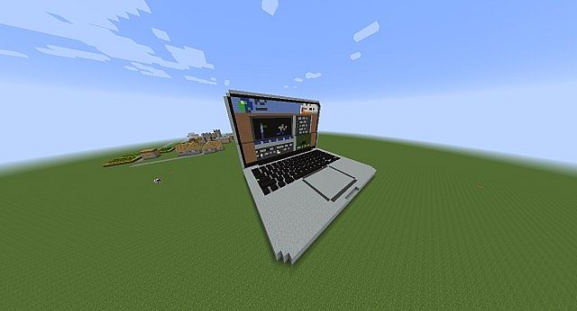 MacBook Pro Minecraft Map