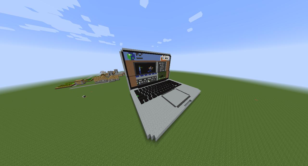 MacBook Pro Minecraft Map