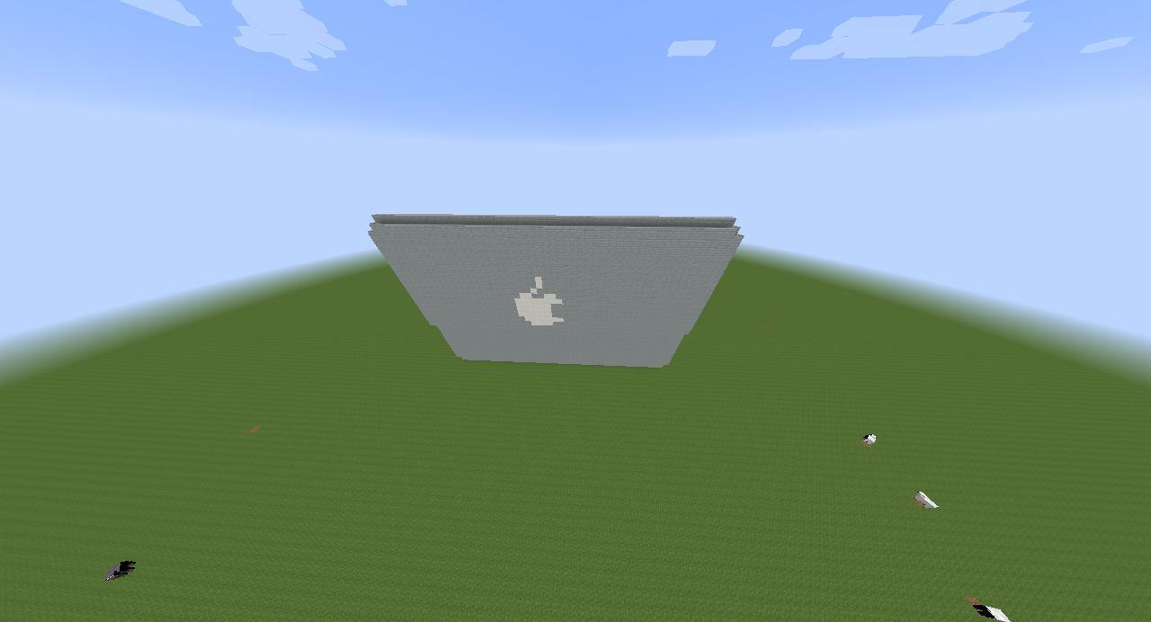 MacBook Pro Minecraft Map