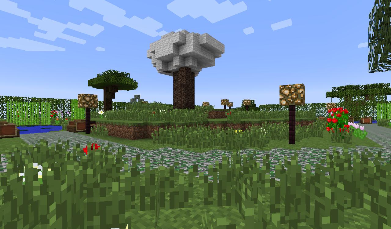 Big Garden Minecraft Map