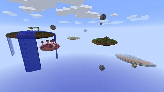 SKY CHUNKS Minecraft Map
