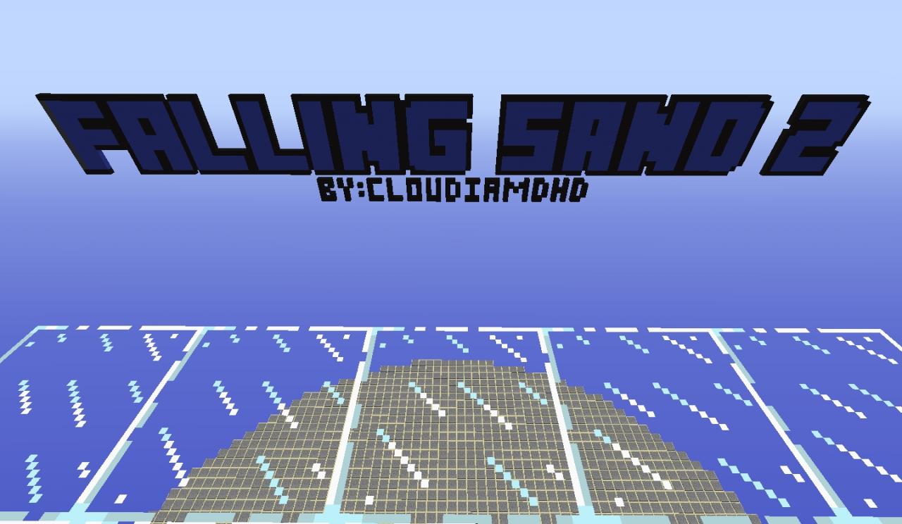 Falling Sand 2 A Minigame By: CloudiamondHD Minecraft Map