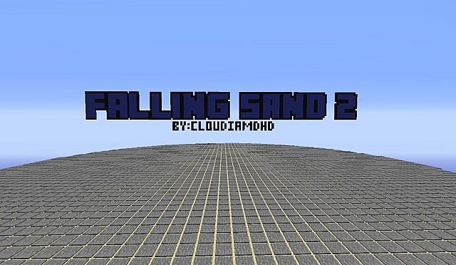 Falling Sand 2 A Minigame By: CloudiamondHD Minecraft Map