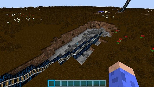 [1.8] PokeyOne's minecart track Minecraft Map