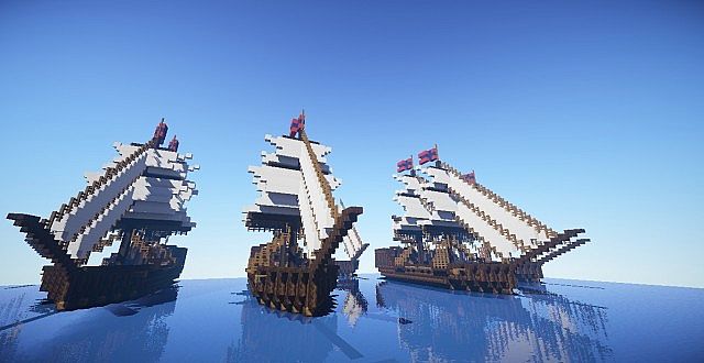 Ship Fleet Minecraft Map