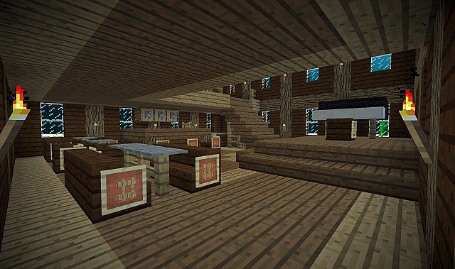 Western Saloon Minecraft Map