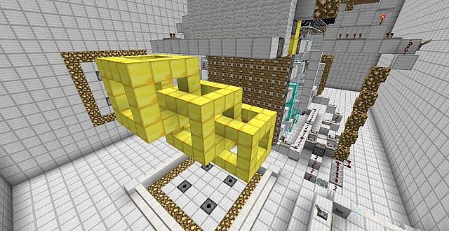 Smallest redstone 3D Printer [spawner free!] [Big changes!] Minecraft Map