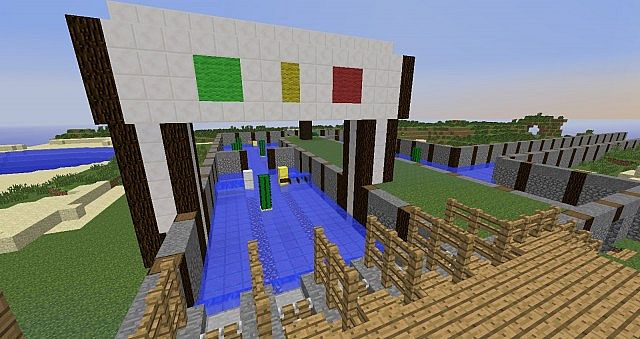 BOAT RACE Minecraft Map