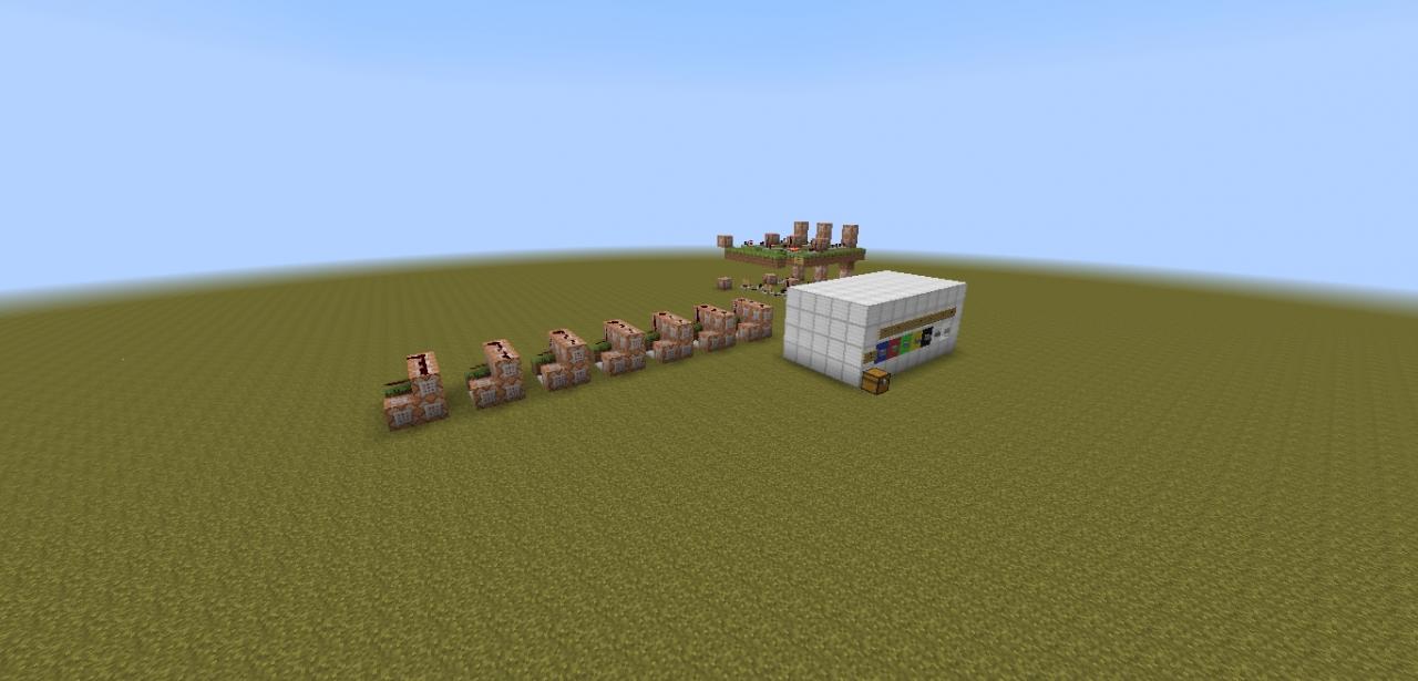 Bow Paint [Redstone Contraption] Snapshot 14w11b Minecraft Map