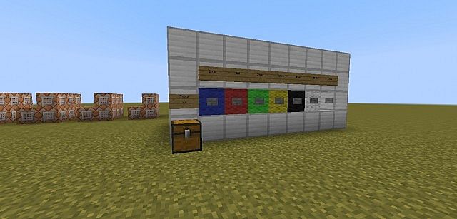 Bow Paint [Redstone Contraption] Snapshot 14w11b Minecraft Map