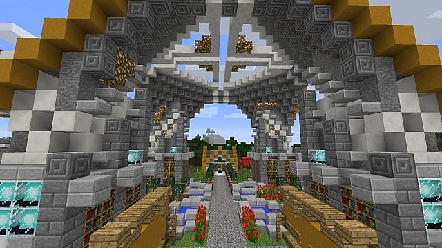 Spawn for a server Minecraft Map