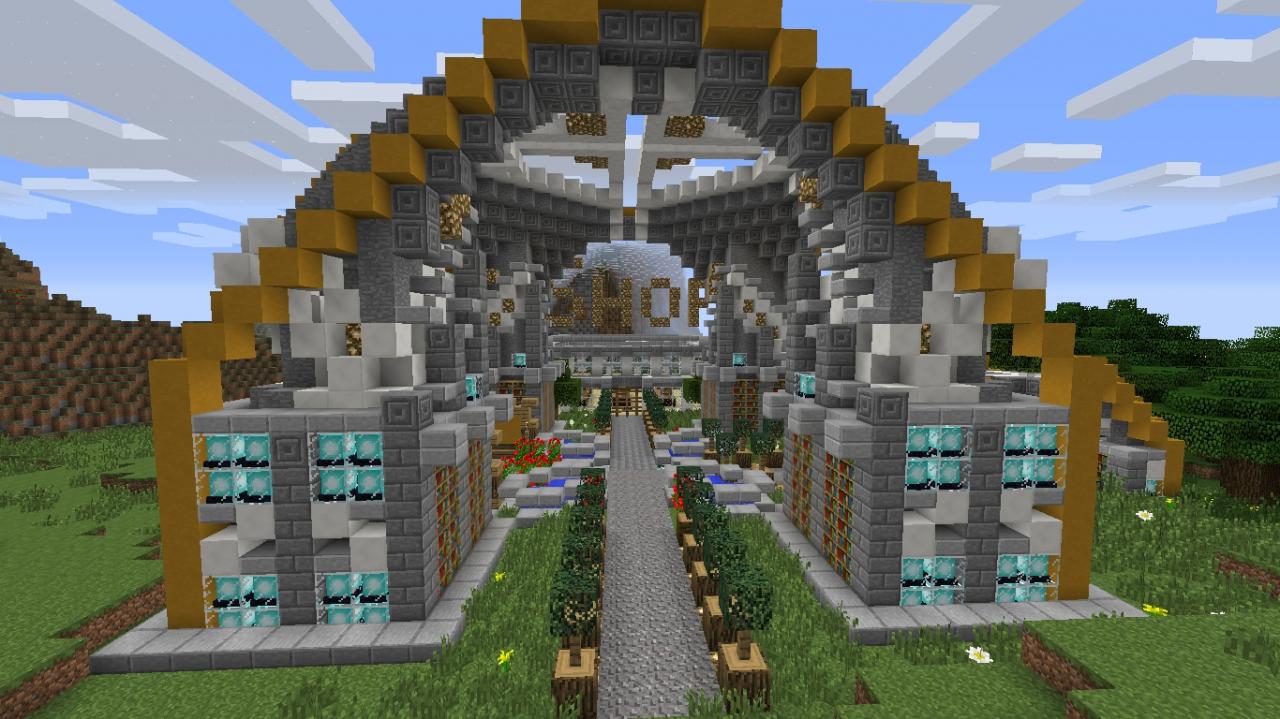 Spawn for a server Minecraft Map