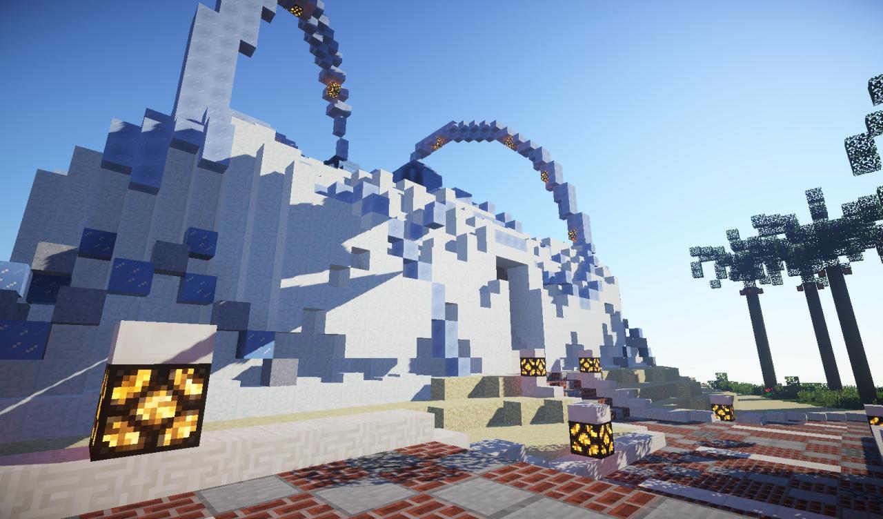 Snowball fight Minecraft Map