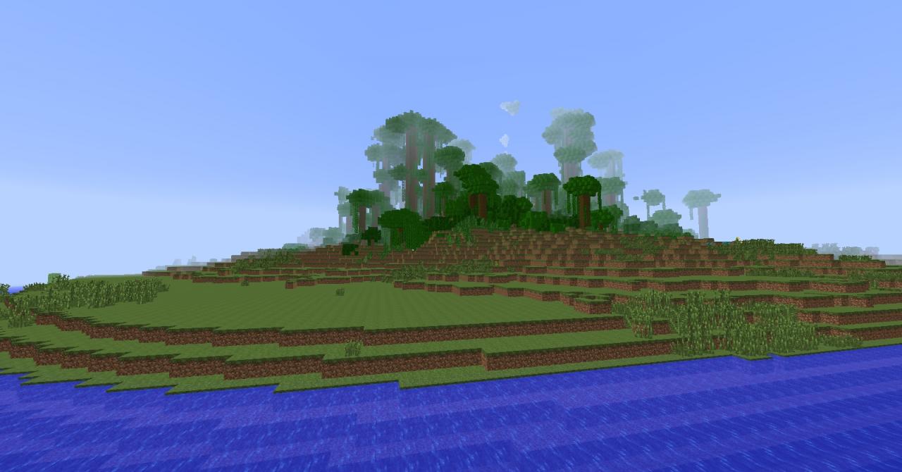 Jungle Mountain Minecraft Map