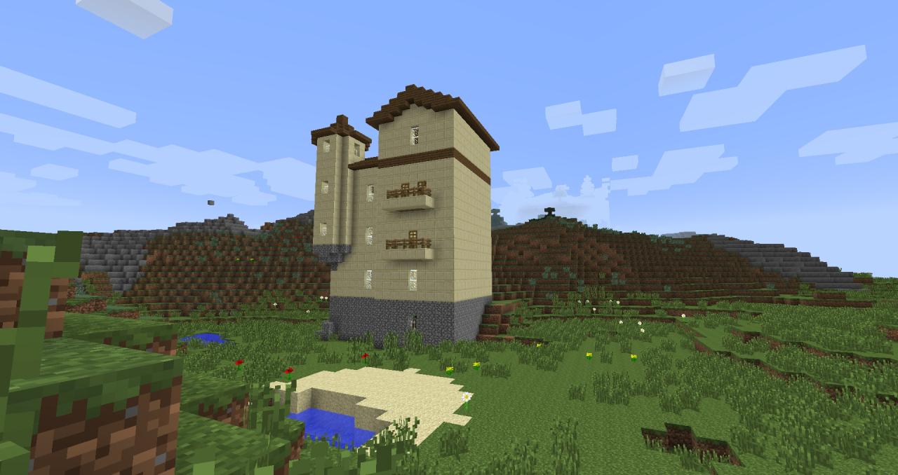 Sinister house in Bex, Switzerland Minecraft Map
