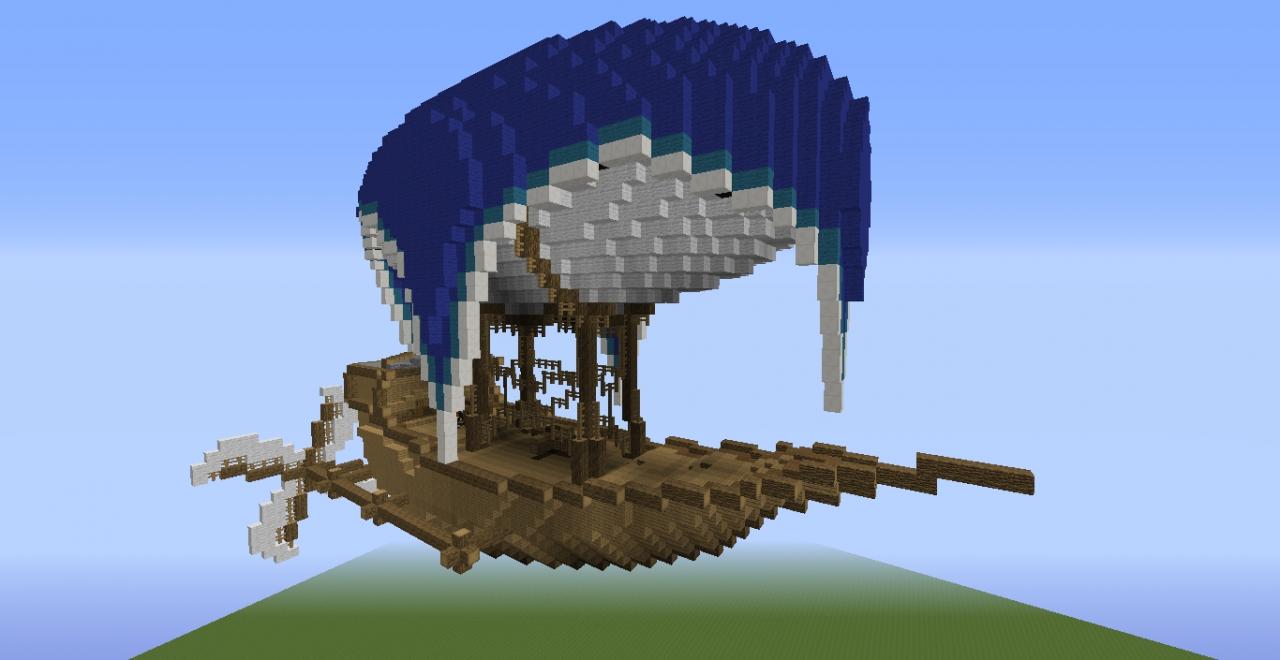 Floating Pirate Ship Minecraft Map
