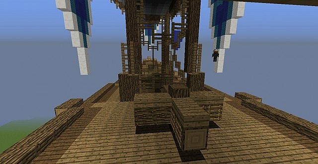 Floating Pirate Ship Minecraft Map