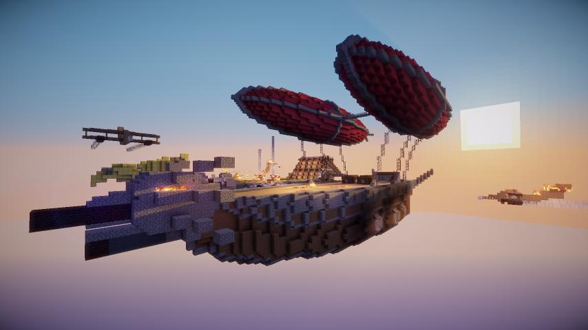 Dragnoz Contest Map Entry (Gunship Battle) Minecraft Map