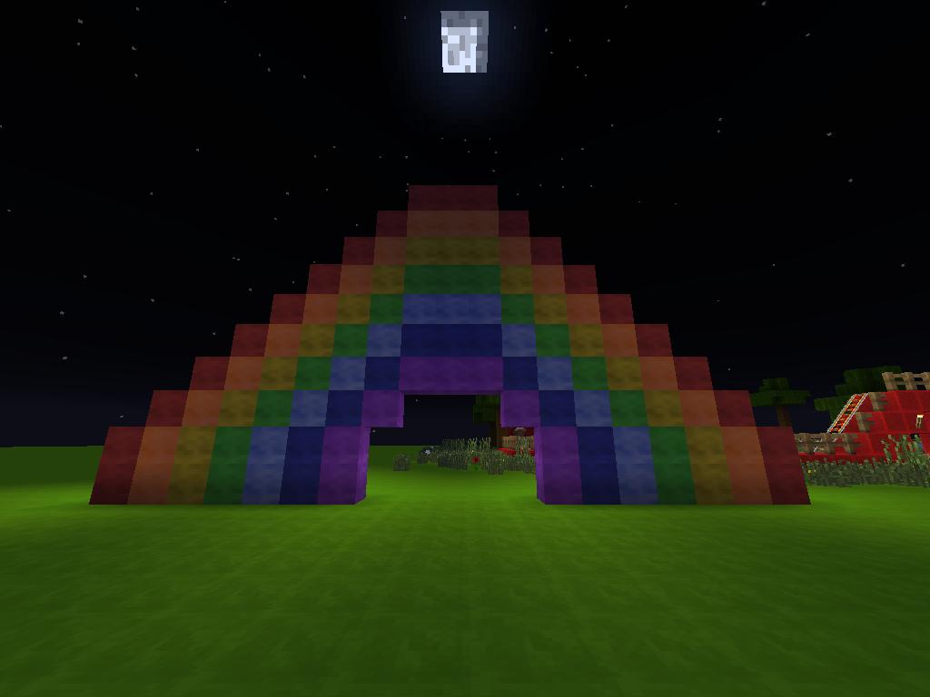 Rainbow Land Minecraft Map