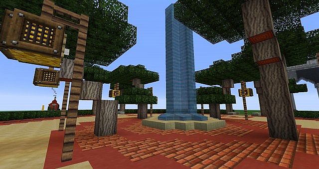 Simple Natural Spawn Minecraft Map