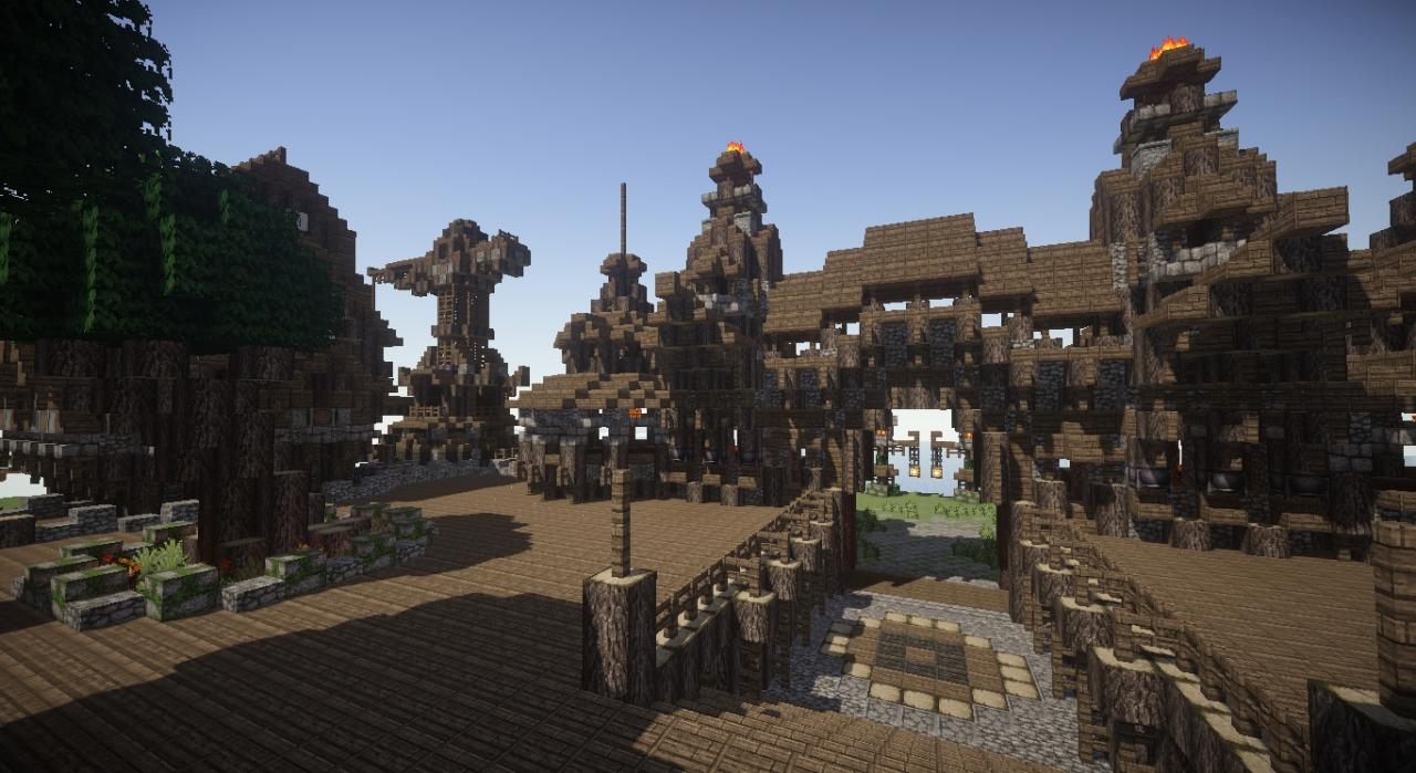 Rustic Pirate Port Minecraft Map