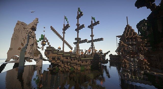 Rustic Pirate Port Minecraft Map