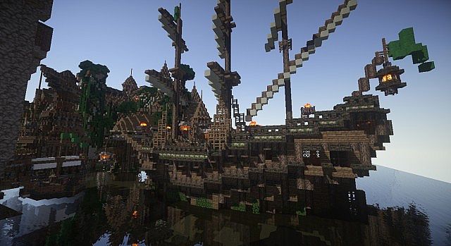Rustic Pirate Port Minecraft Map