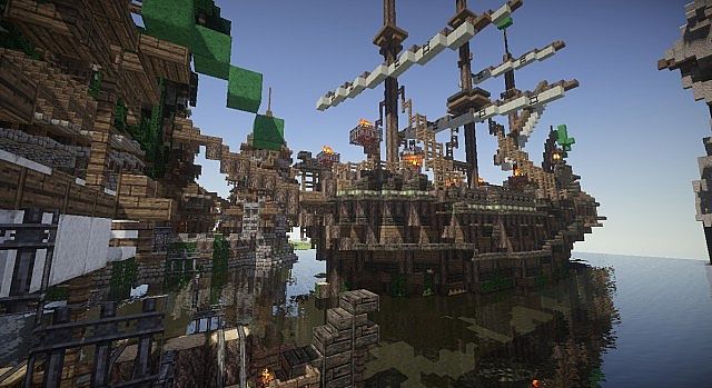 Rustic Pirate Port Minecraft Map