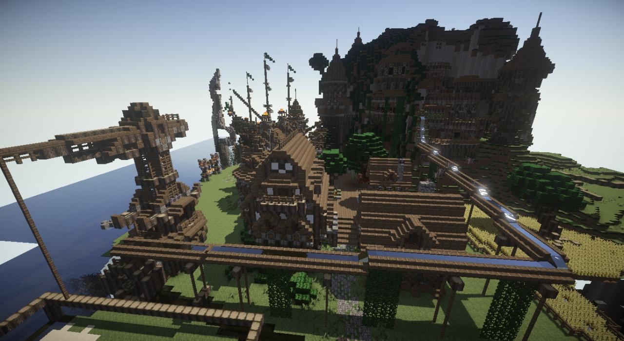 Rustic Pirate Port Minecraft Map