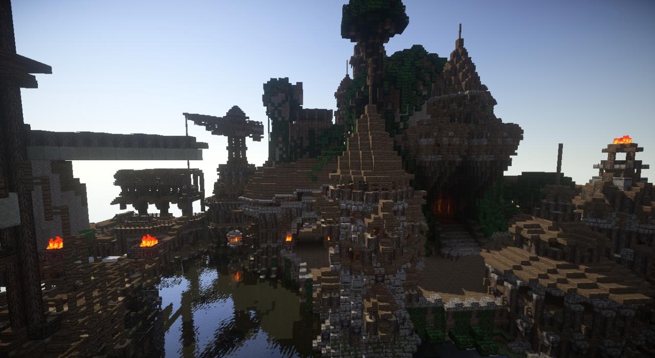 Rustic Pirate Port Minecraft Map