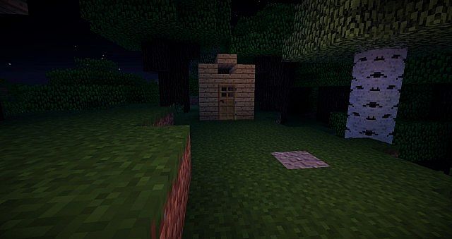 Small house in the woods. Minecraft Map