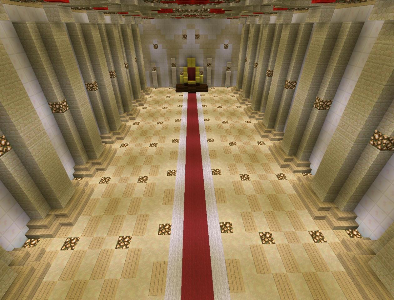 Underground Throne Room Minecraft Map