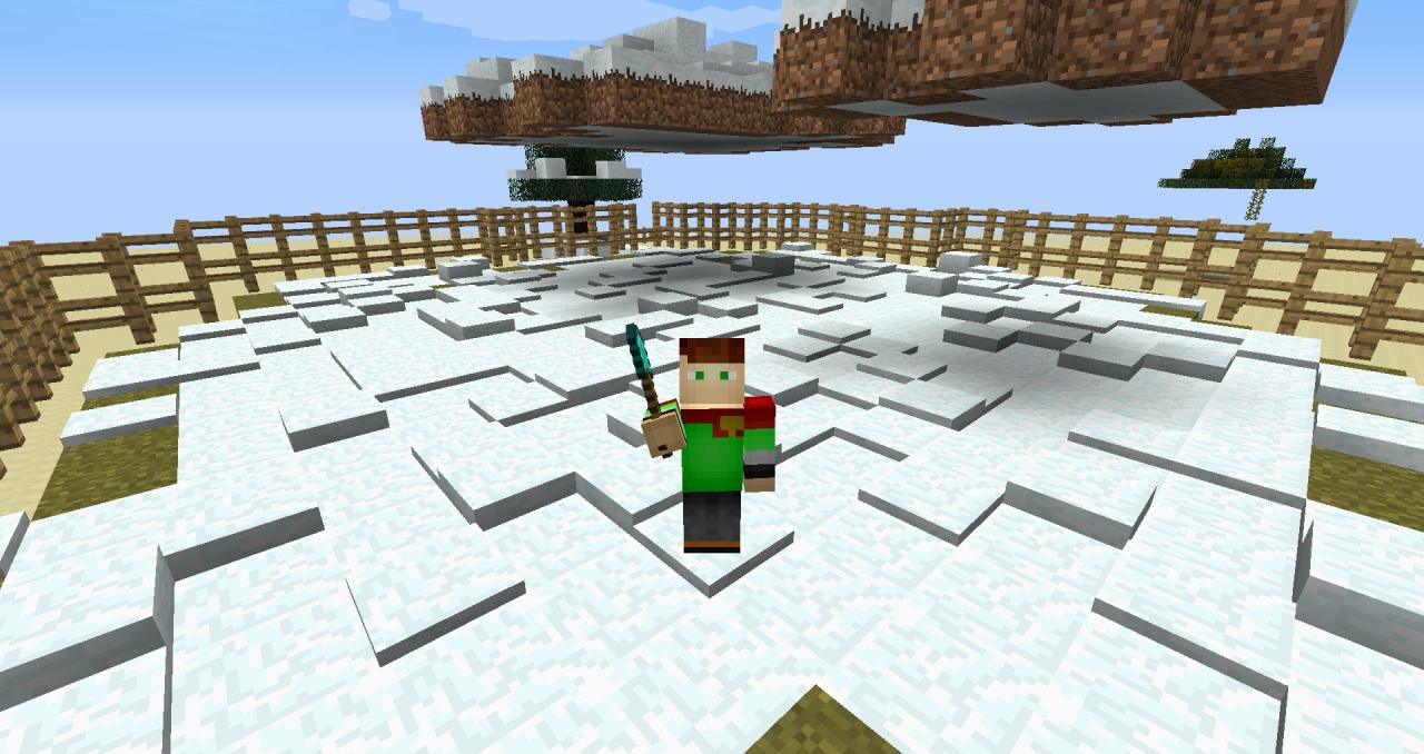 FrostBite Spleef Minecraft Map