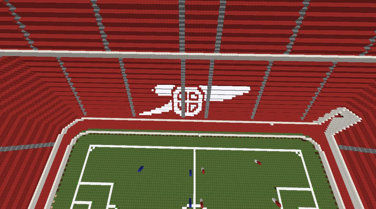 Emirates Stadium | Arsenal | Minecraft Minecraft Map