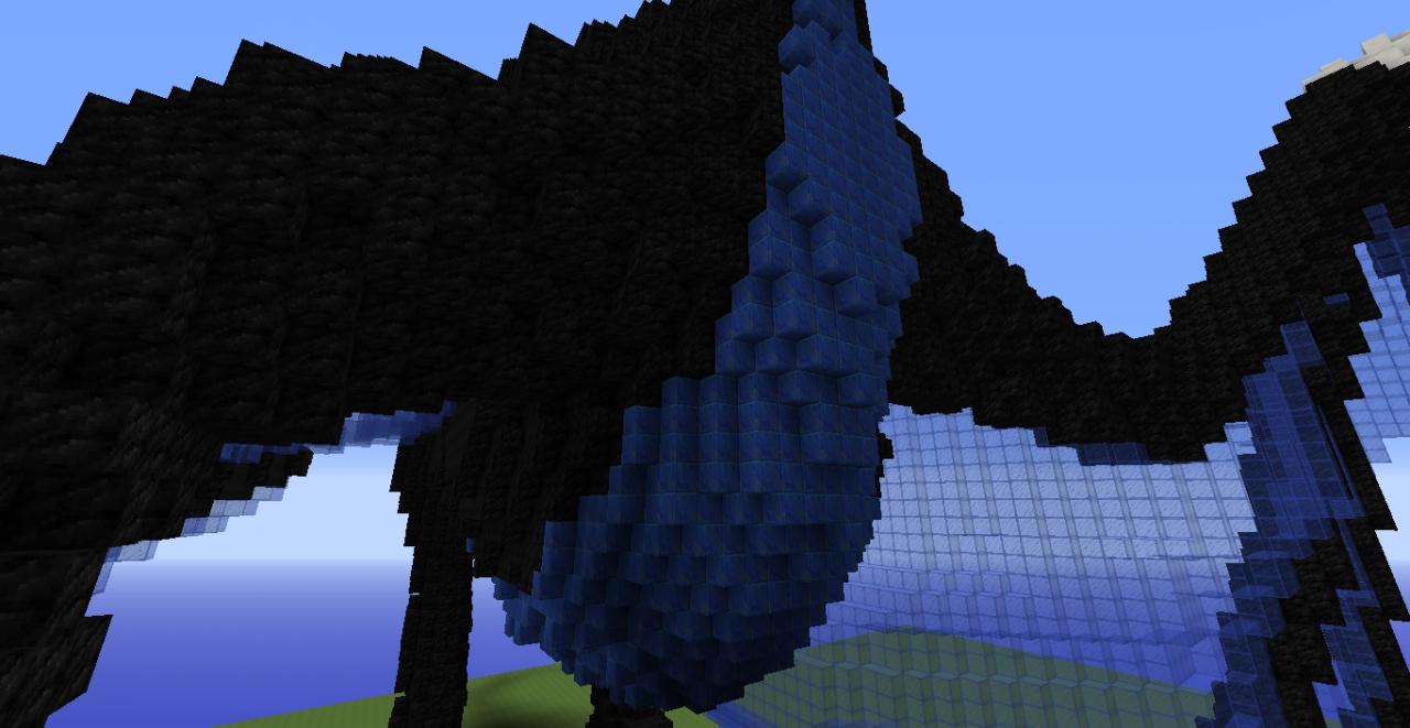 Black & Blue Wyvern Minecraft Map
