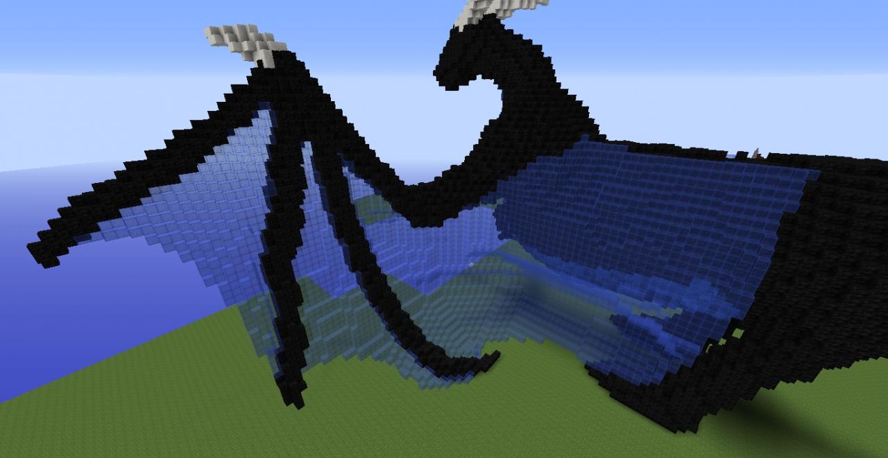 Black & Blue Wyvern Minecraft Map