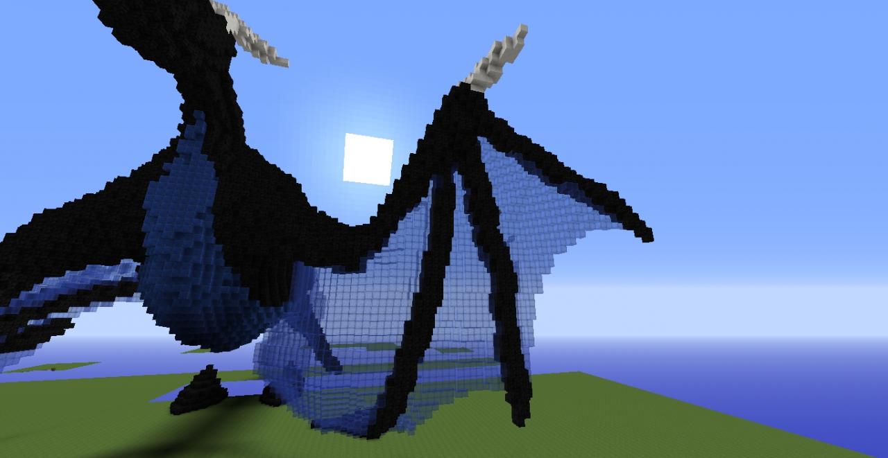 Black & Blue Wyvern Minecraft Map