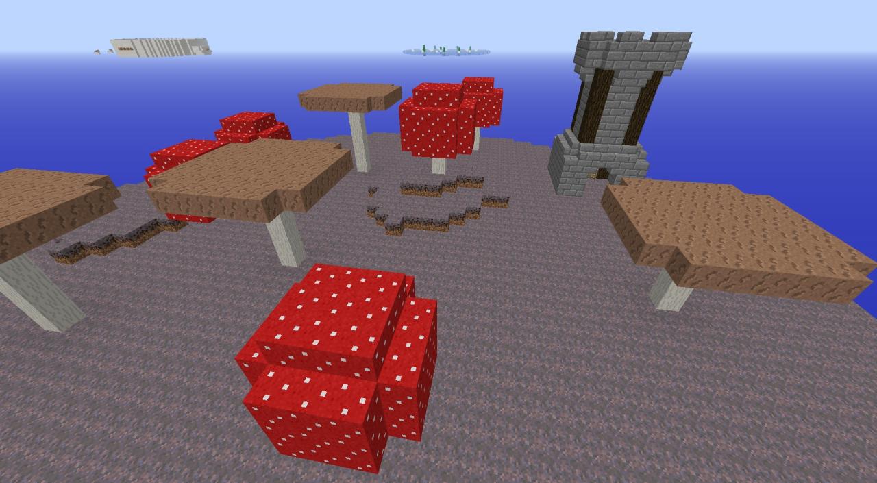 Super Smash Bros Minecraft Map