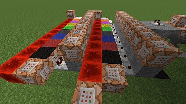 Paint v.3 - with detector block Minecraft Map