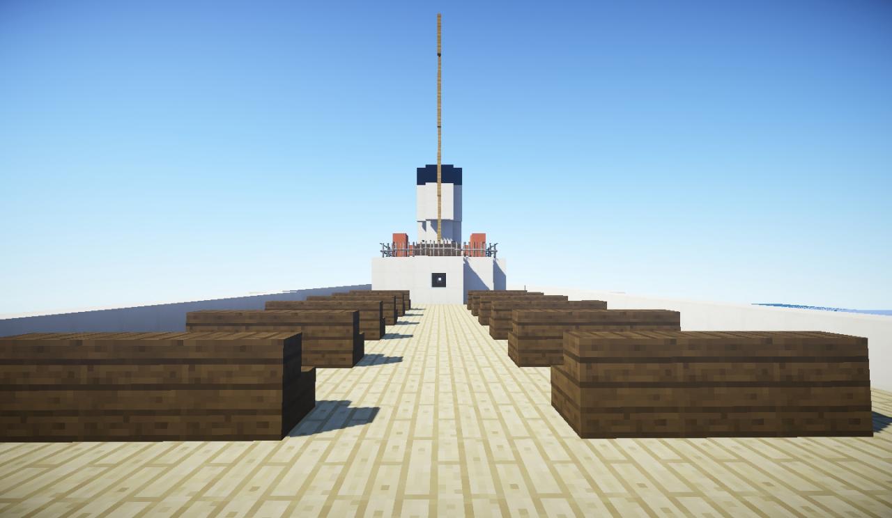 The Great White Steamer (SS Catalina) Minecraft Map