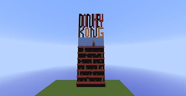 Donkey Kong Minecraft Map