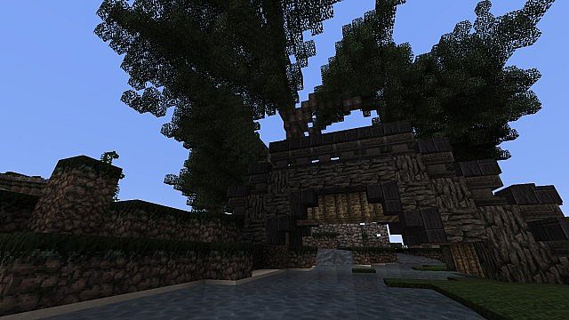 Asian Floating Islands Minecraft Map