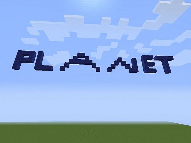 planet Minecraft Map