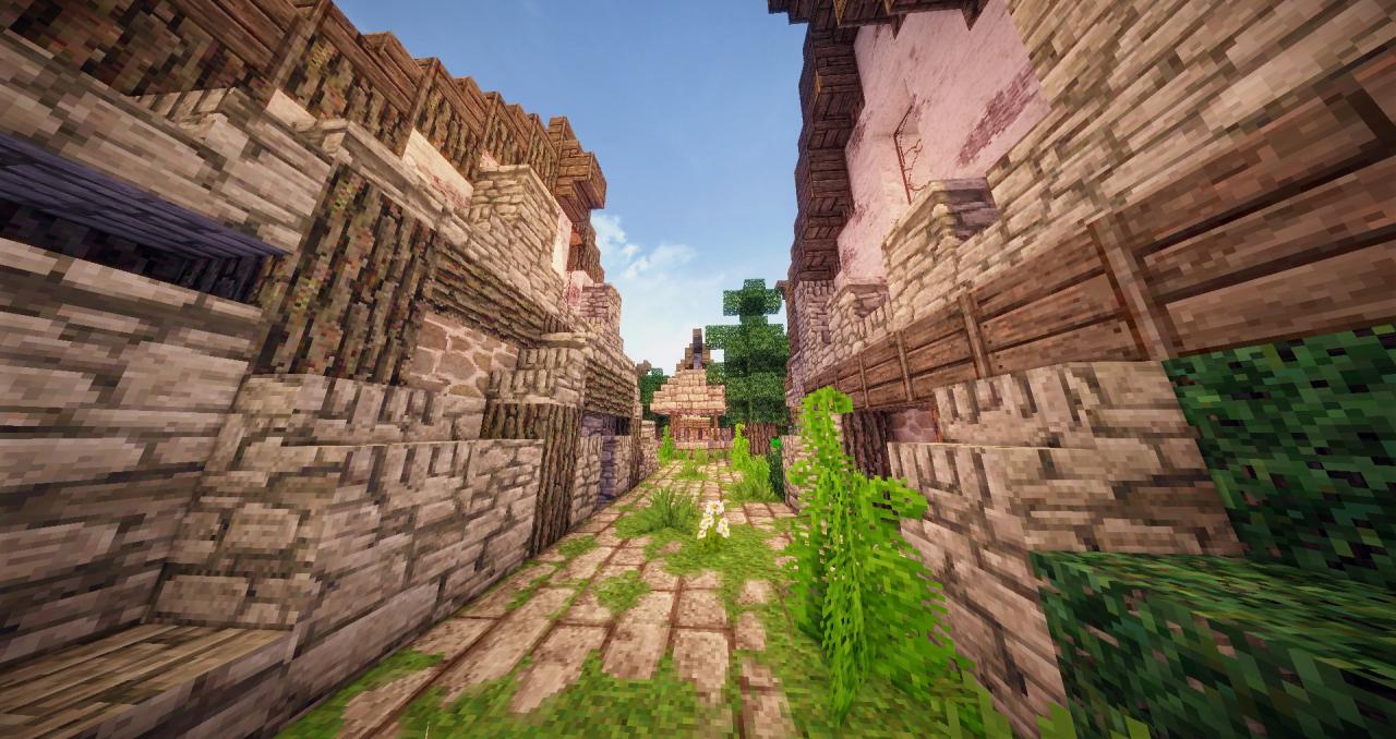 finished build Minecraft Map