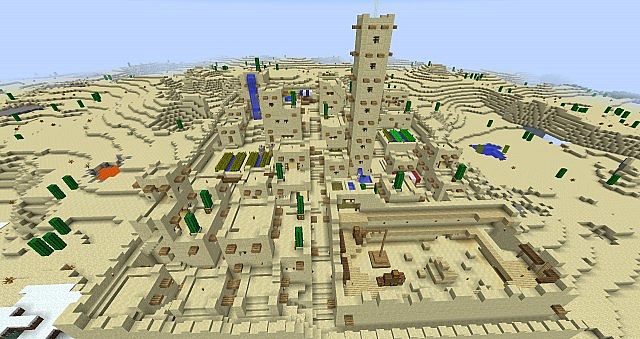 Desert City Minecraft Map