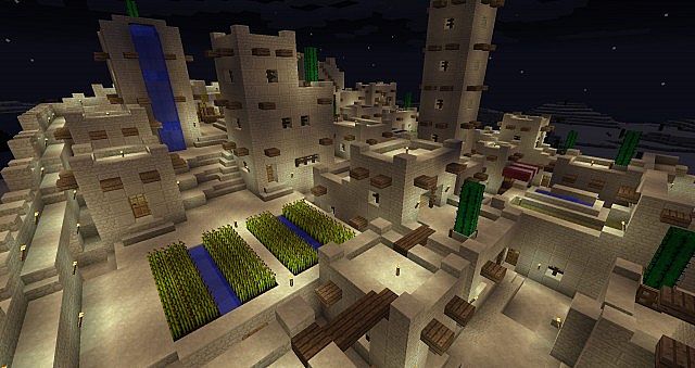 Desert City Minecraft Map