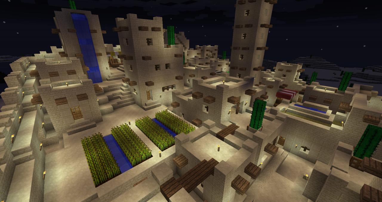 Desert City Minecraft Map