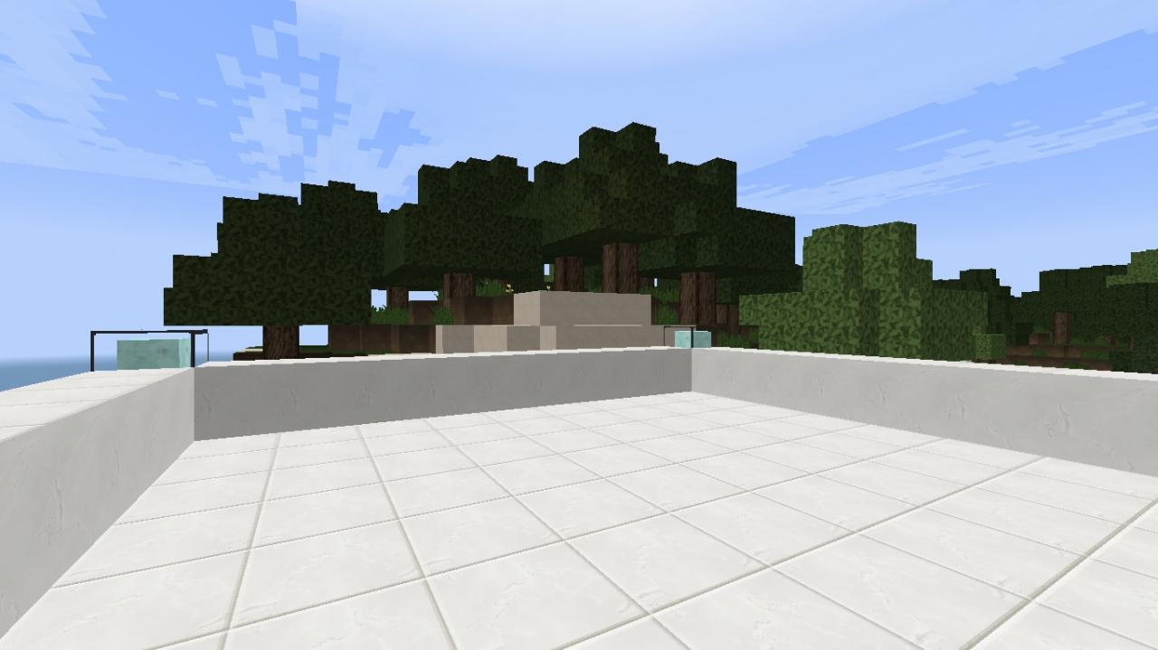 100 download special! PENINSULA a minimal build by benkavin Minecraft Map