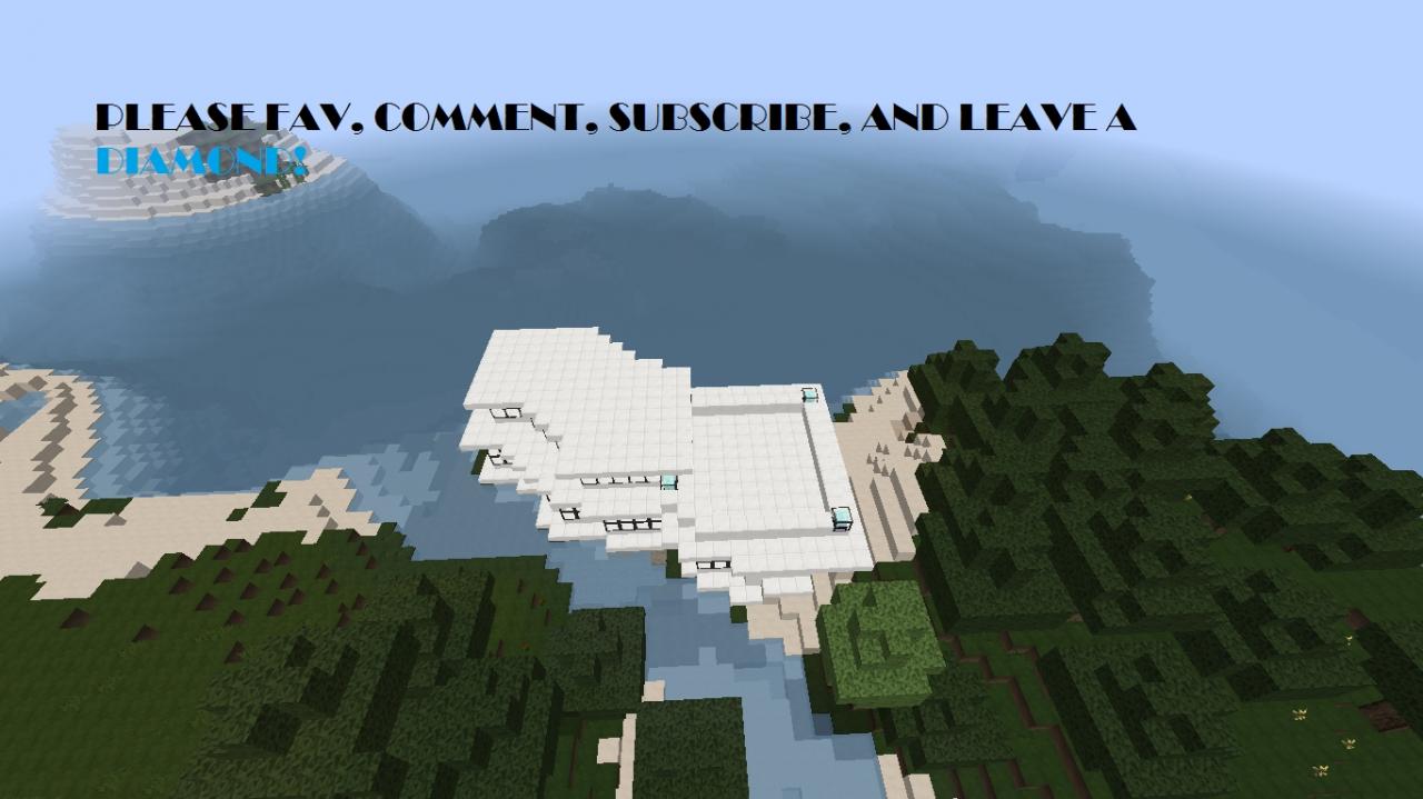 100 download special! PENINSULA a minimal build by benkavin Minecraft Map