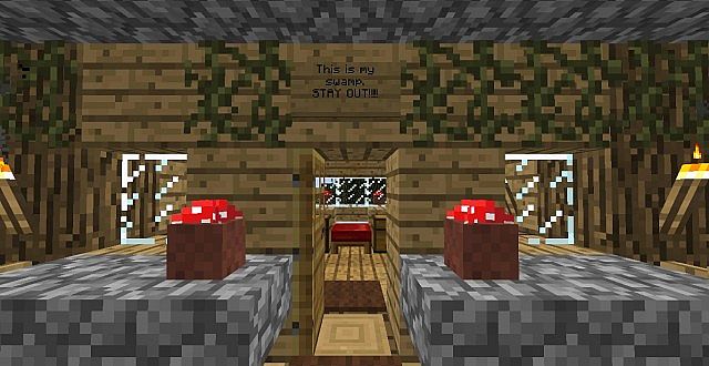 Shrek's Swamp (Extra inventory goodies ;D) Minecraft Map